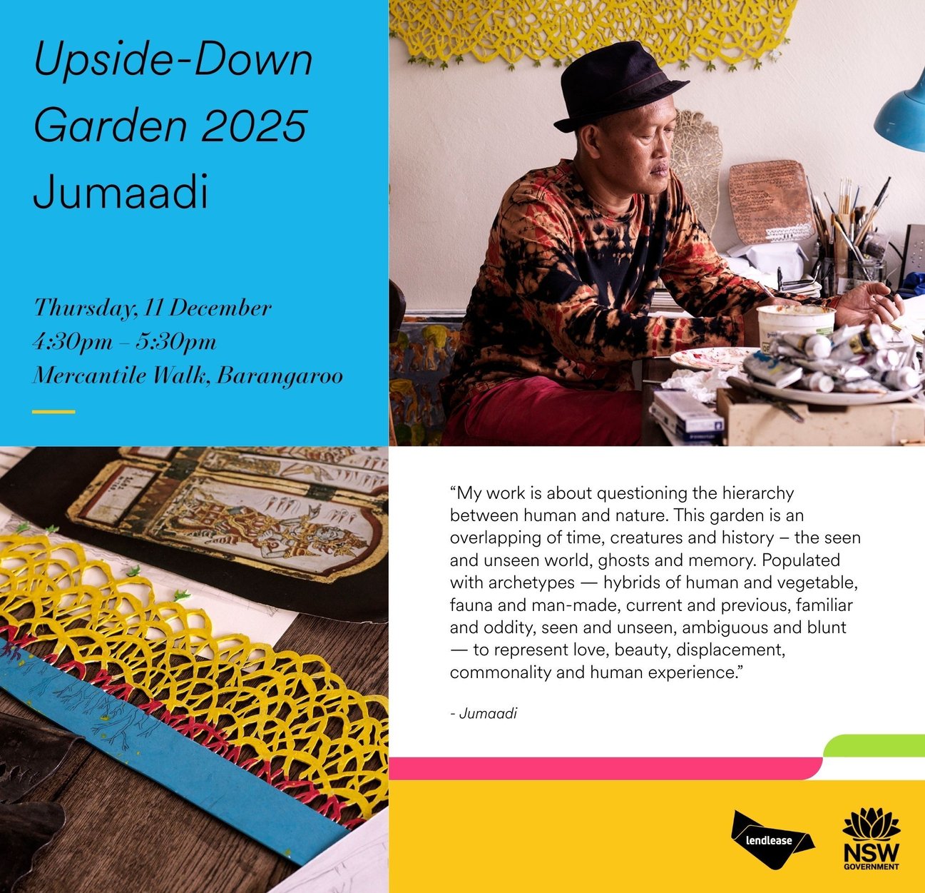 Upside-Down Garden by Jumaadi