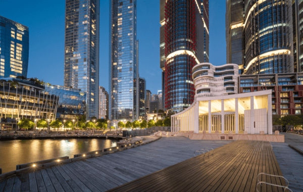 Long-awaited Pier Pavilion opens in Barangaroo