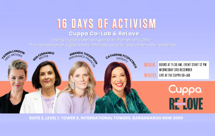 16 Days of Activism Powered by CUPPA