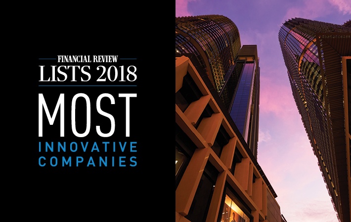 One of the top 25 AFR's most innovative companies