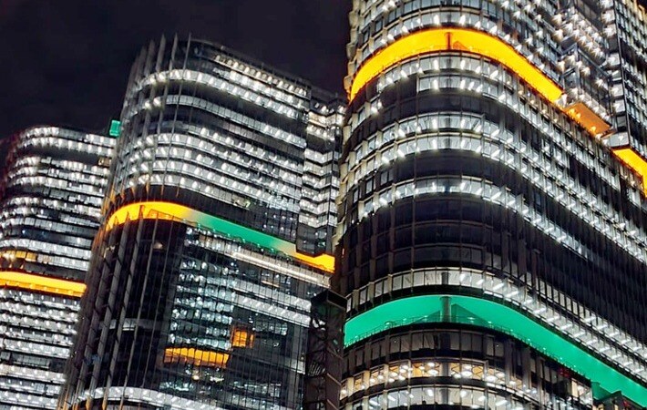International Towers Goes Green and Gold