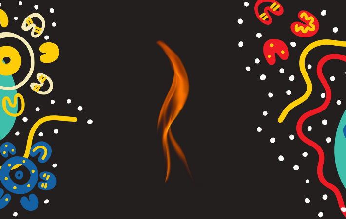 Keep the Fire Burning with our NAIDOC Week Interactive Flame Installation