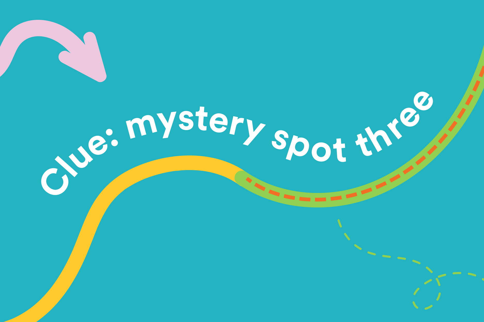 Discover mystery spot three on The Great Escape trail