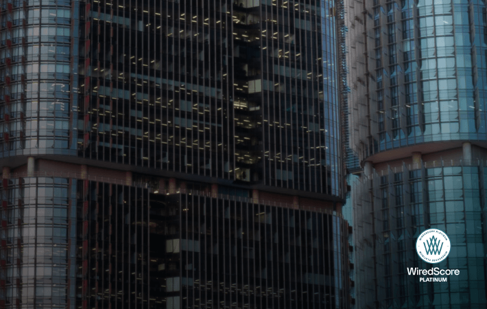 WiredScore Platinum Rating awarded